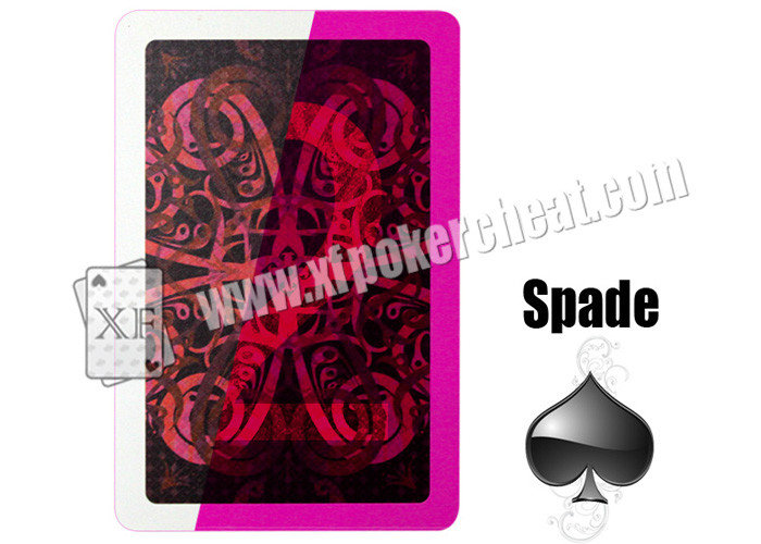 XF Bar-Codes Markings On The Sides Of Copag Plastic Playing Poker For Poker Predictor And Invisible UV Ink Markings