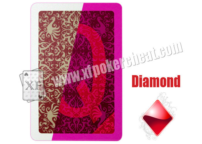 XF Copag Plastic Invisible Marked Playing Cards From Brazil For Poker Reader And For Purple Red Contact Lenses