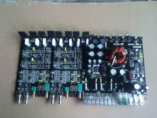 4 Channel Class AB Car Amplifier 80W RMS To Promote Speakers supplier