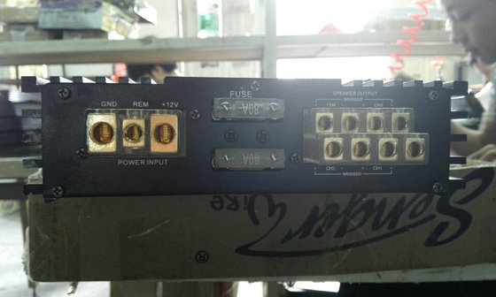 SPL ClassAB 4 channel by 200w car amplifier car audio amplifier with Cooling Fan Functions supplier