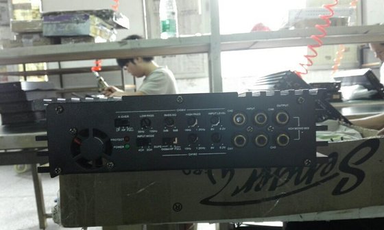 SPL ClassAB 4 channel by 200w car amplifier car audio amplifier with Cooling Fan Functions supplier