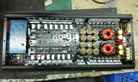 SPL ClassAB 4 channel by 200w car amplifier car audio amplifier with Cooling Fan Functions supplier