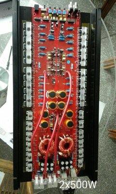 2 channels 500W classAB car amplifier(500.2AB) supplier