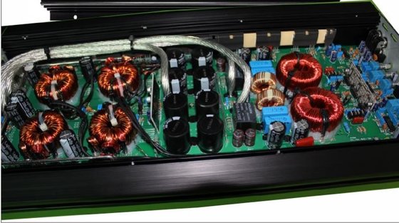 Digital 2 channels each channel RMS 1500W car amplifier-1500.2D supplier