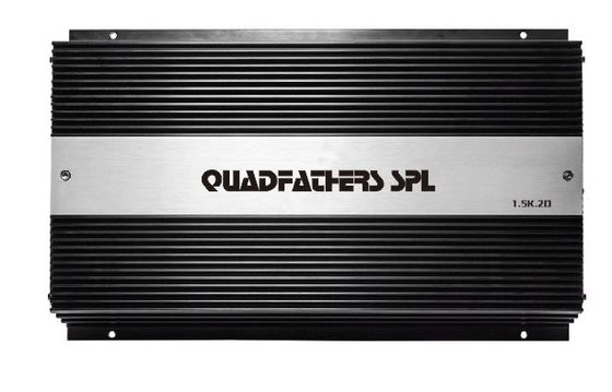 Digital 2 channels each channel RMS 1500W car amplifier-1500.2D supplier