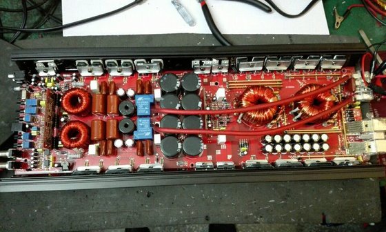 SPL stand mono 3000W Class D  Car  Amplifier-3000.1D supplier