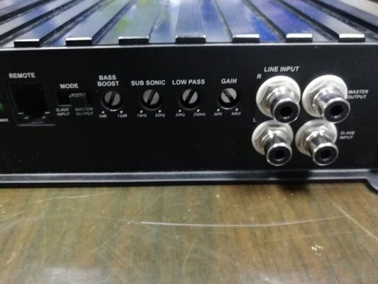 Car amplifier class d mono 1500w RMS @ 1 ohm silver color-1500.1D supplier