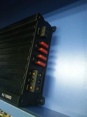 Car amplifier class d mono 1500w RMS @ 1 ohm silver color-1500.1D supplier