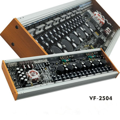 VF-250.4AB SPL stand 4ohm output RMS220 watts 4 Channels full range class d car amplifier supplier
