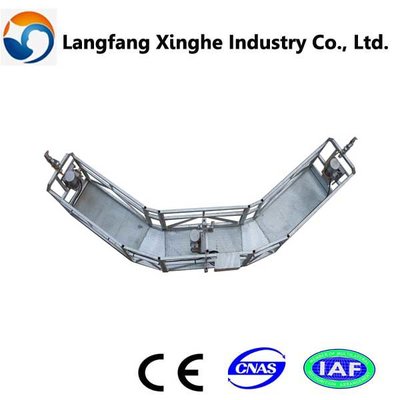 China suspended wire rope platform/ hoist lifting platform/ swingsteel wire rope suspended platform manufacturer