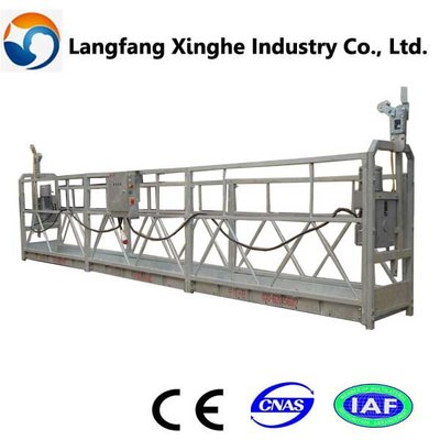 China zlp630 ce certificate suspended platform/mast climbing work platform manufacturer