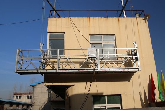China zlp630 zlp800 counter weight suspended working platform / cradle / gondola company