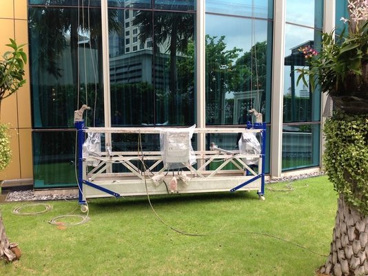 China LTD63 inside chimney cleaning suspended scaffodling , electric winch gondola , skylift cradle for rental manufacturer