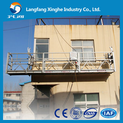 China building cradle machinery/temporary suspended platform/construction suspended platform exporter