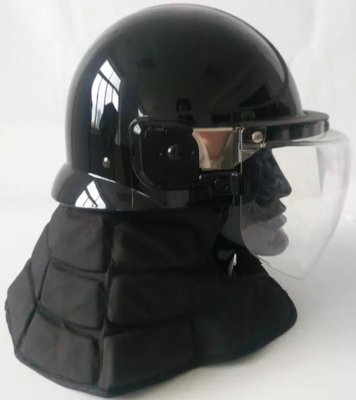 China Korea  Model  Anti Riot Tactical Helmet with long neck protector supplier