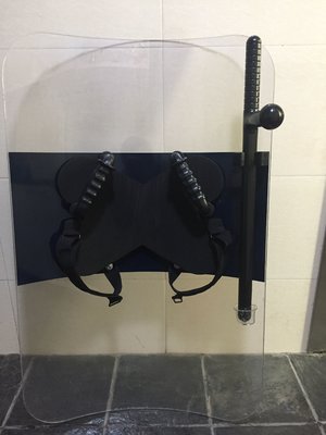 Transparant Police Anti Riot Shield for  Senegal GENDARMERIE supplier