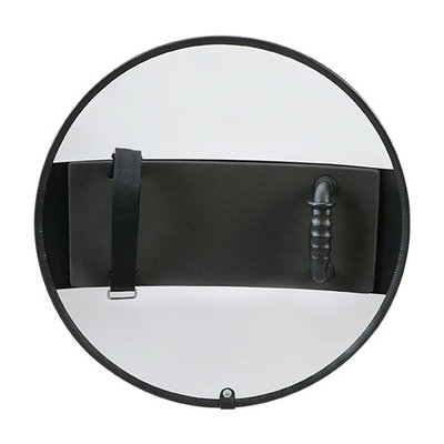 Round Transparant Police Anti Riot Shield with diameter of 530mm supplier