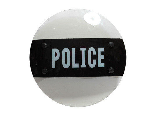 Round Transparant Police Anti Riot Shield with diameter of 530mm supplier