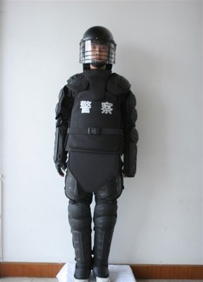 Soft Police Defence  Body Protector Anti Riot Suit for riot control supplier