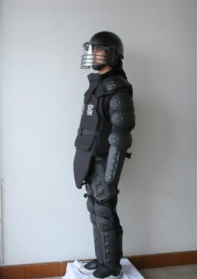 Soft Police Defence  Body Protector Anti Riot Suit for riot control supplier