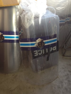 High Quality Police Roit control Anti Riot Shield for Saudi Arabia Police use supplier