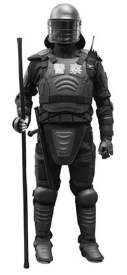 Heavy duty Body Protector for Police Riot Gear of Anti riot suit supplier