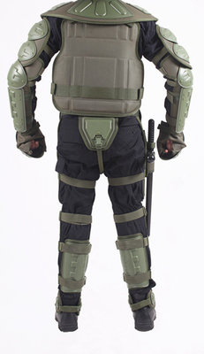 Army green color riot control gear  of Police Protective  Anti Riot Suit supplier