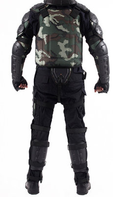 Camouflage riot control gear  of Police Protective Fullbody Soft  Anti Riot Suit supplier
