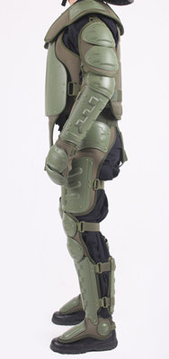 Big size Police Protective Fullbody  Anti Riot Suit for riot control with bigger shoulder and knee protector supplier