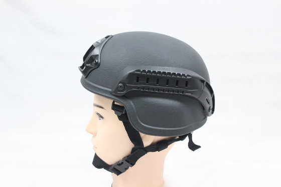 Green Kevlar Mich 2000 Tactical   bullet proof helmet with NIJ IIIA level for Military Police supplier