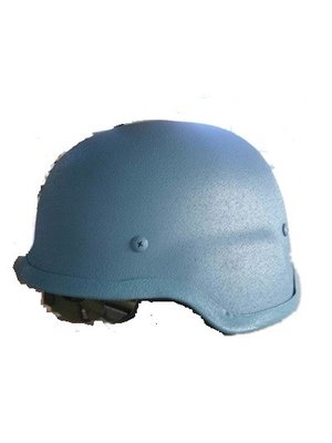 UN blue Stell  Mich 2000   bullet proof helmet  for Military Police supplier