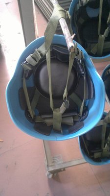 UN blue Stell  Mich 2000   bullet proof helmet  for Military Police supplier