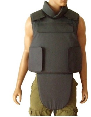 Full protective  NIJ IIIA 9mm Aramid fiber bullet proof vest for Police and Military Use supplier
