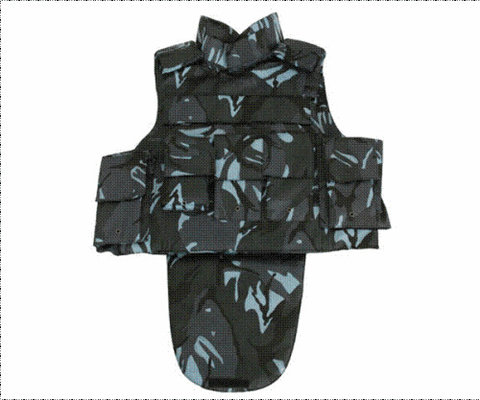 Camouflage Full protective  NIJ IIIA 9mm Aramid fiber bullet proof vest for Police and Military Use supplier