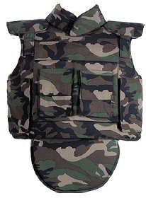 Camouflage Full protective  NIJ IIIA 9mm Aramid fiber bullet proof vest for Police and Military Use supplier