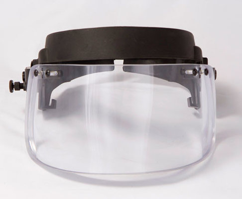 bullet proof  ballistic  visor  for Police and Military  Use with 22 mm thickness supplier