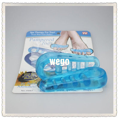 Orthopedic silicone toe separator toe splint toe
