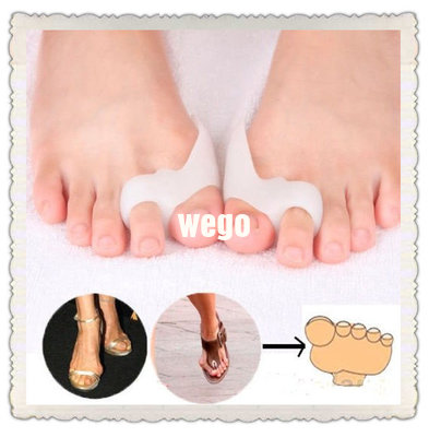 Bunion Shield Splint Gel Silicone 2-Toe Spacer Prevention Protector