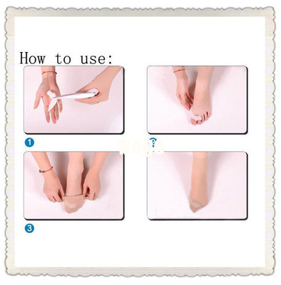 Bunion Shield Splint Gel Silicone 2-Toe Spacer Prevention Protector