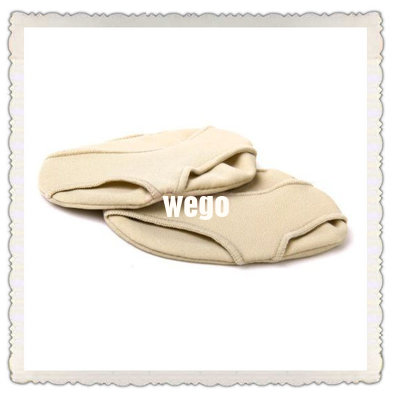 breathable fabric silicone gel ball of foot metatarsal cushion pad