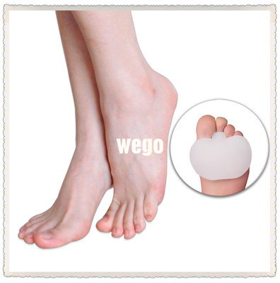 Silicone Gel Foot Forefoot Metatarsal Pads Toe Cushion Insoles Cushion Forefoot cushion