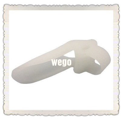 Bunion Shield Splint Gel Silicone 2-Toe Spacer Prevention Protector with release hole
