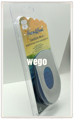 Massage foot care Silicone Cushion Gel Heel Pad
