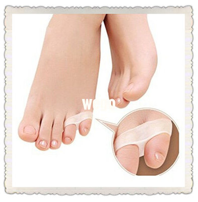 Last Toe Shield Sleeve Pad Cushion Shaping Bunion Splint Straightener Gel Toe Separators S
