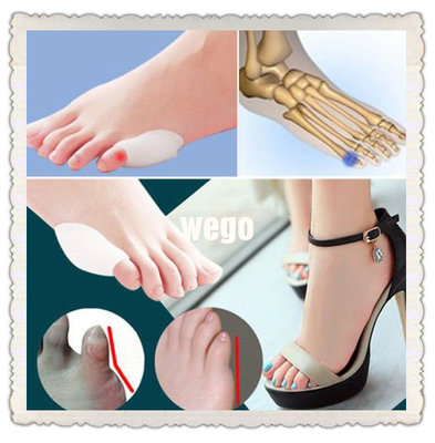 Gel Last Toe Separators Stretchers Corrector Gel Silicone Last Toe Shield Sleeve Pad Cushi