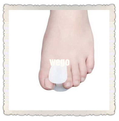 Silicone Gel Toe Spreaders (separating the big toe from the second toe)