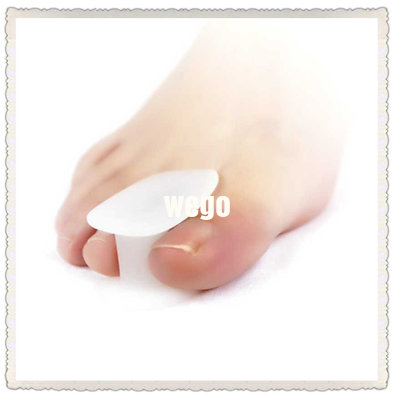 Silicone Gel Toe Spreaders (separating the big toe from the second toe)