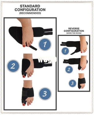 Big Toe Bunion Splint Hallux Valgus Foot Pain Relief Corrector 2pcs for Left and Right