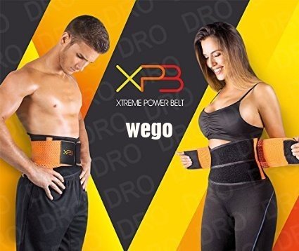 Xtreme Power Belt Fitness Body Shaper Orange Miss Waist Trainer