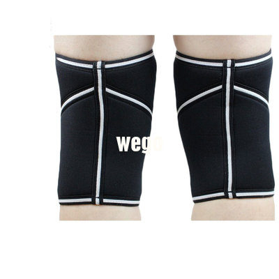 BLAC Knee Sleeves Compression WrapWeightlifting Powerlifting Weight Lifting 7mm Knee Wraps